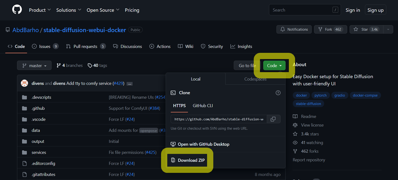 Stable DiffusionをDocker Desktopで簡単に使い始める方法 ‣ Pocketstudio.Net